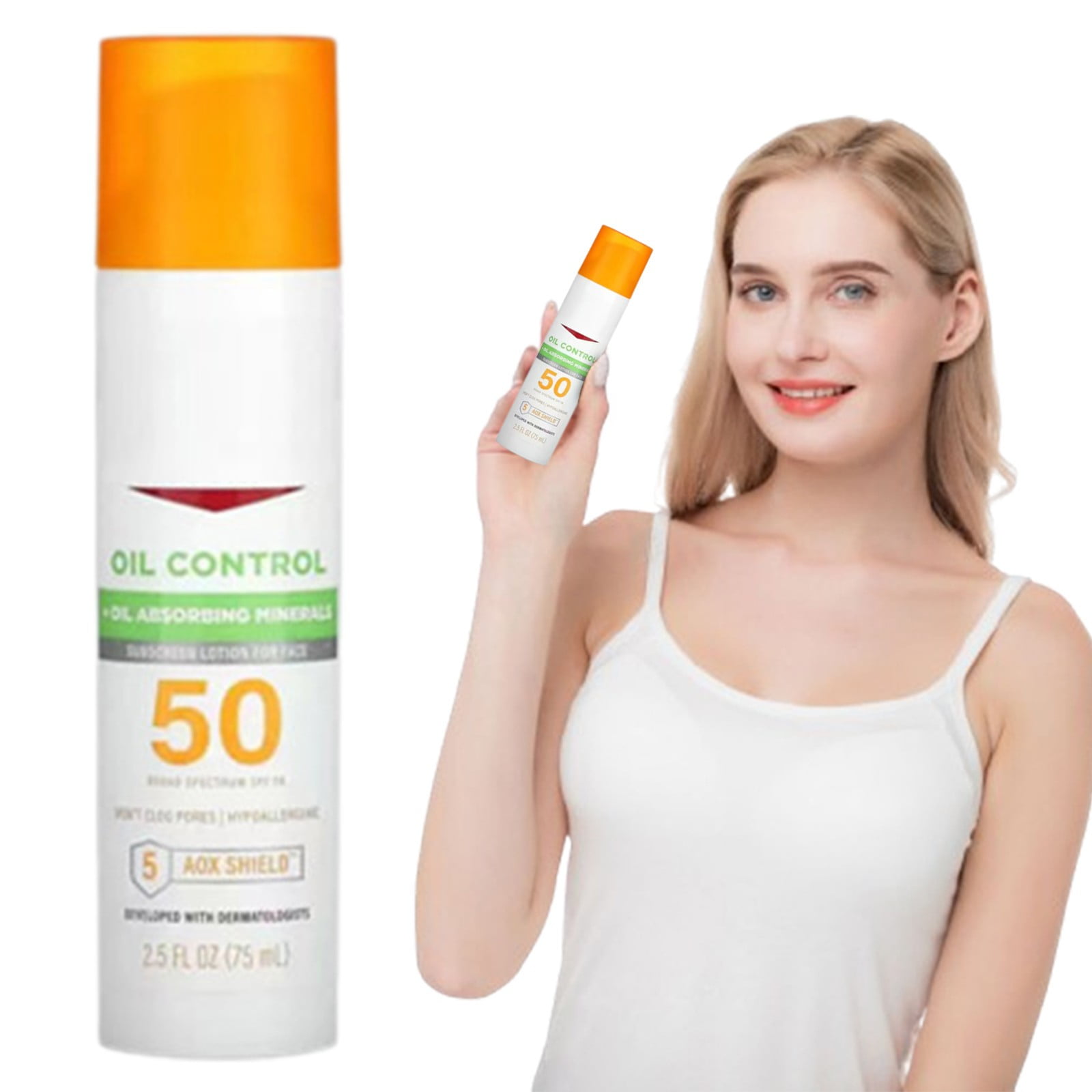 Eucerin Sun Age Defense Face Sunscreen Lotion SPF 50 - 2.5 fl oz (75ml ...