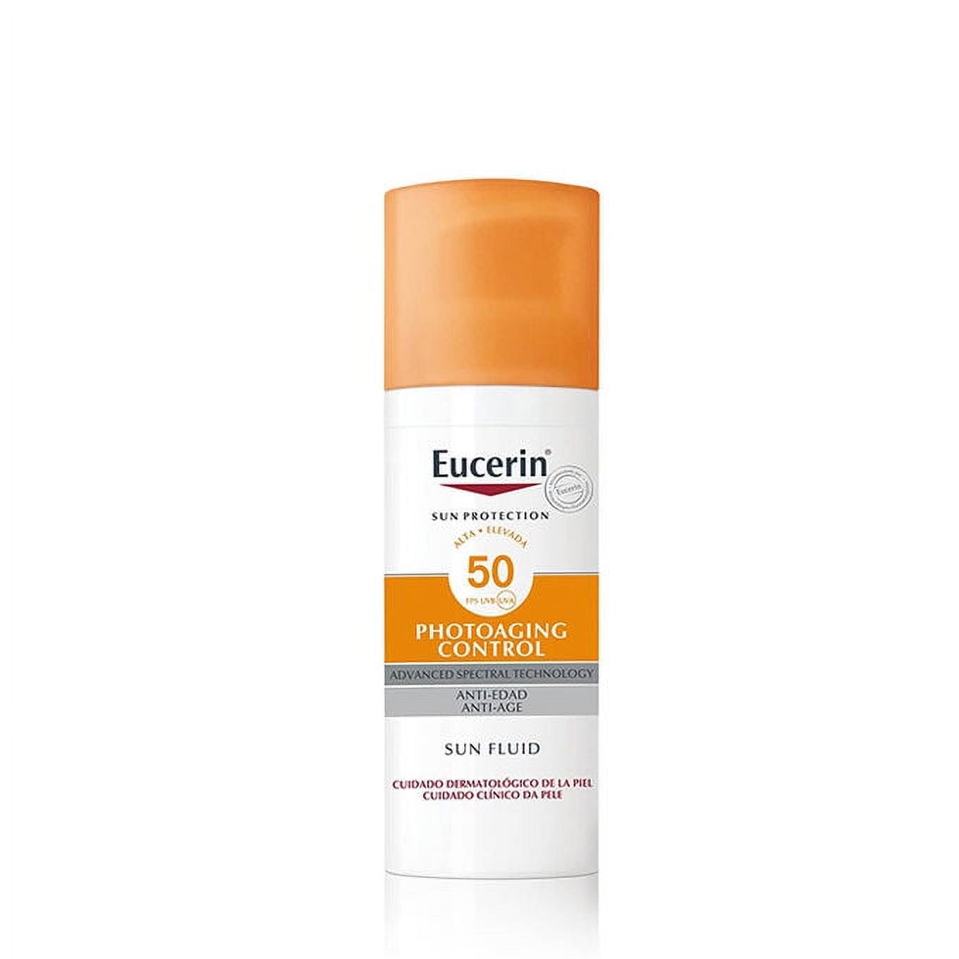 Eucerin Sun Fluid Anti-Age SPF 50 - 50ml | Lightweight Anti-Aging Sun ...