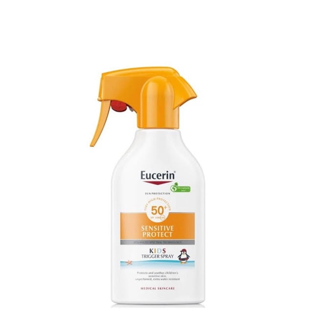 Eucerin Sun Kids Sensitive Protect SPF50+ Spray 250ml - Walmart.com