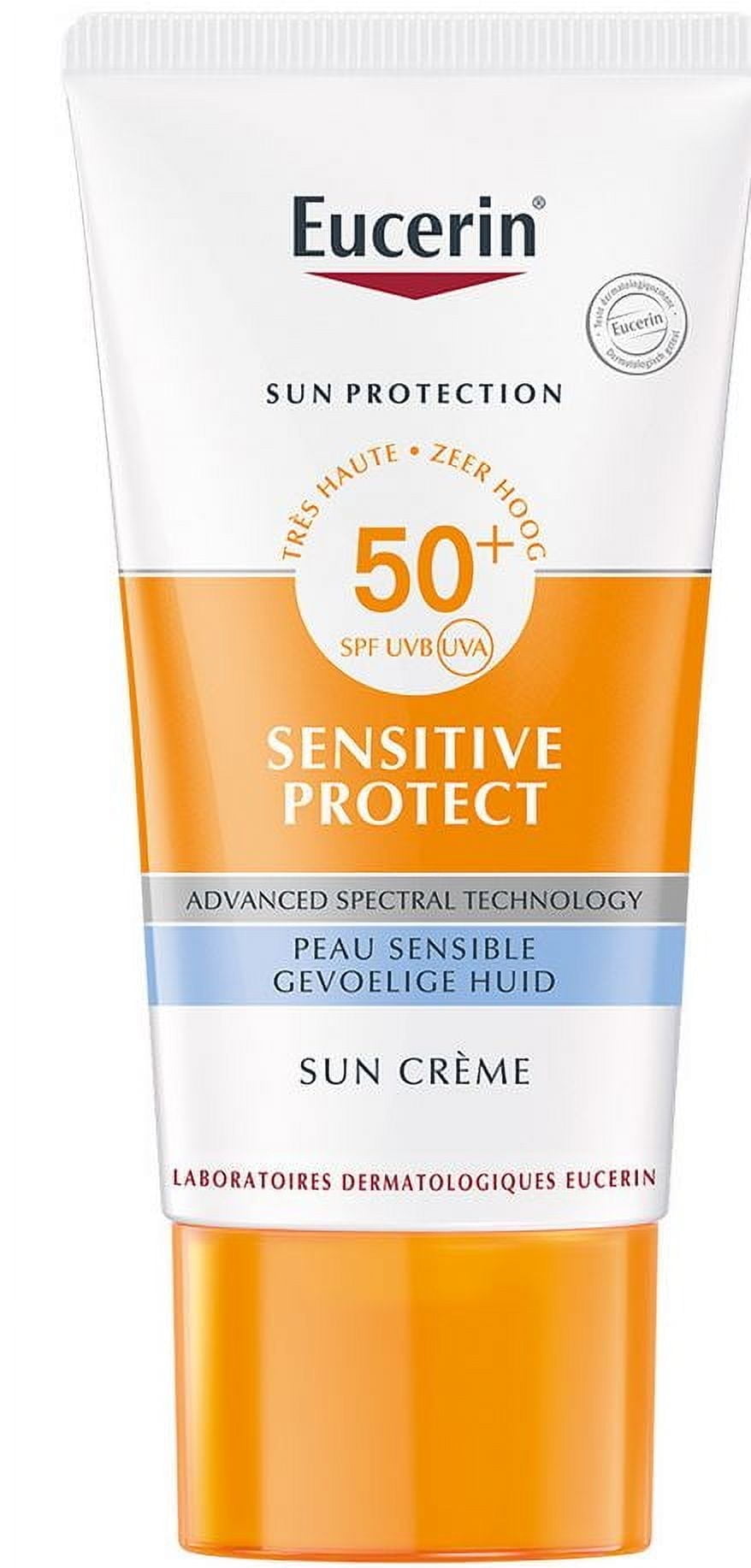 Eucerin Sun Protection Cream SPF 50 1.69 fl oz, Very High UVA UVB ...