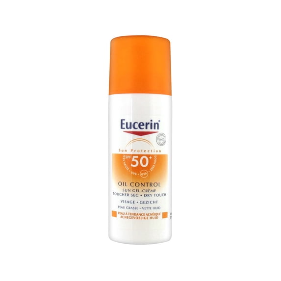 Eucerin Sunscreen Gel-Cream SPF 50, Solar Protector for Sensitive Skin ...