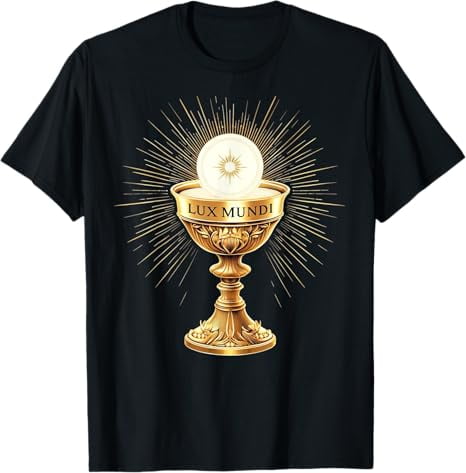 Eucharistic Consecration Traditional Latin Mass Catholic T-Shirt ...