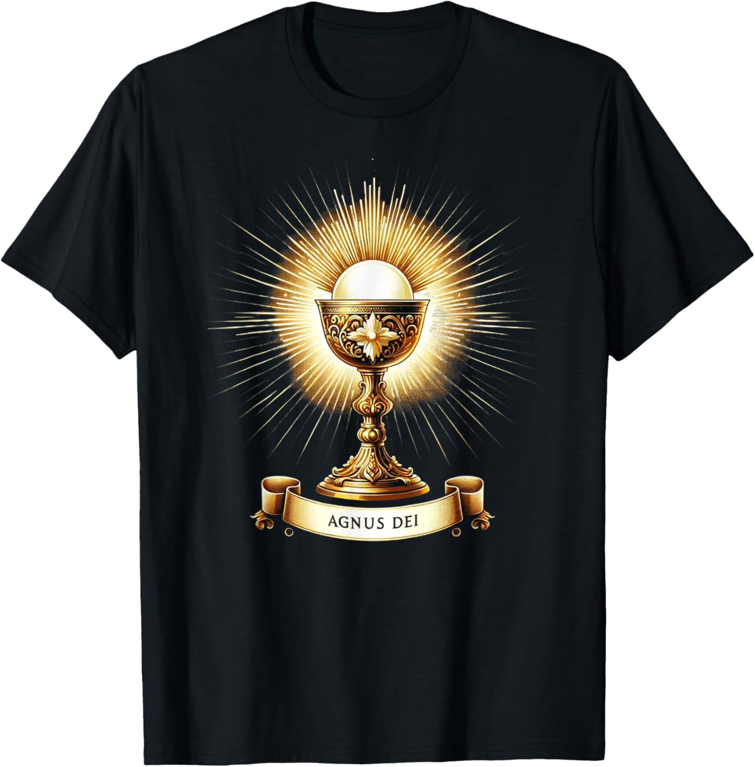 Eucharistic Consecration Traditional Latin Mass Catholic T-Shirt ...