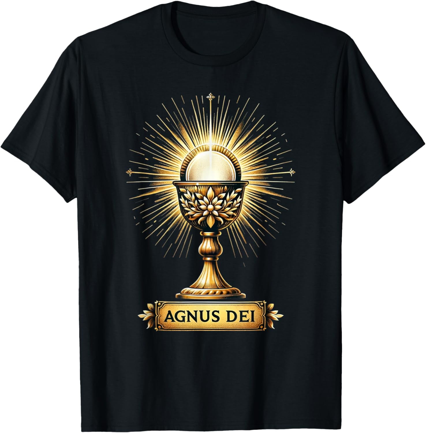 Eucharistic Consecration Traditional Latin Mass Catholic T-Shirt ...