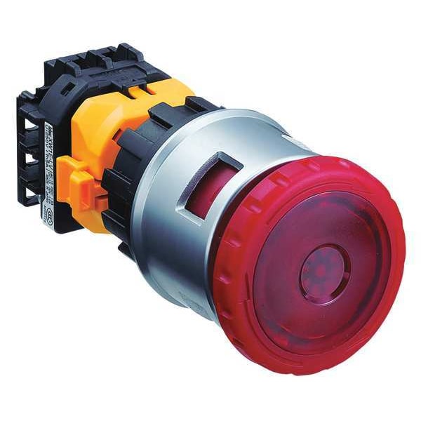 Euchner Illuminated Push Button,Full Voltage,LED ES-XN4E-LL412Q4MFR ...