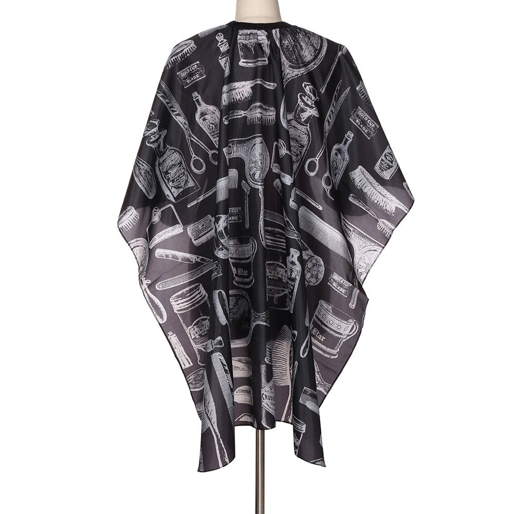 Eudgs Cutting Hair Waterproof Cloth Salon Barber Gown Cape Hairdressing ...