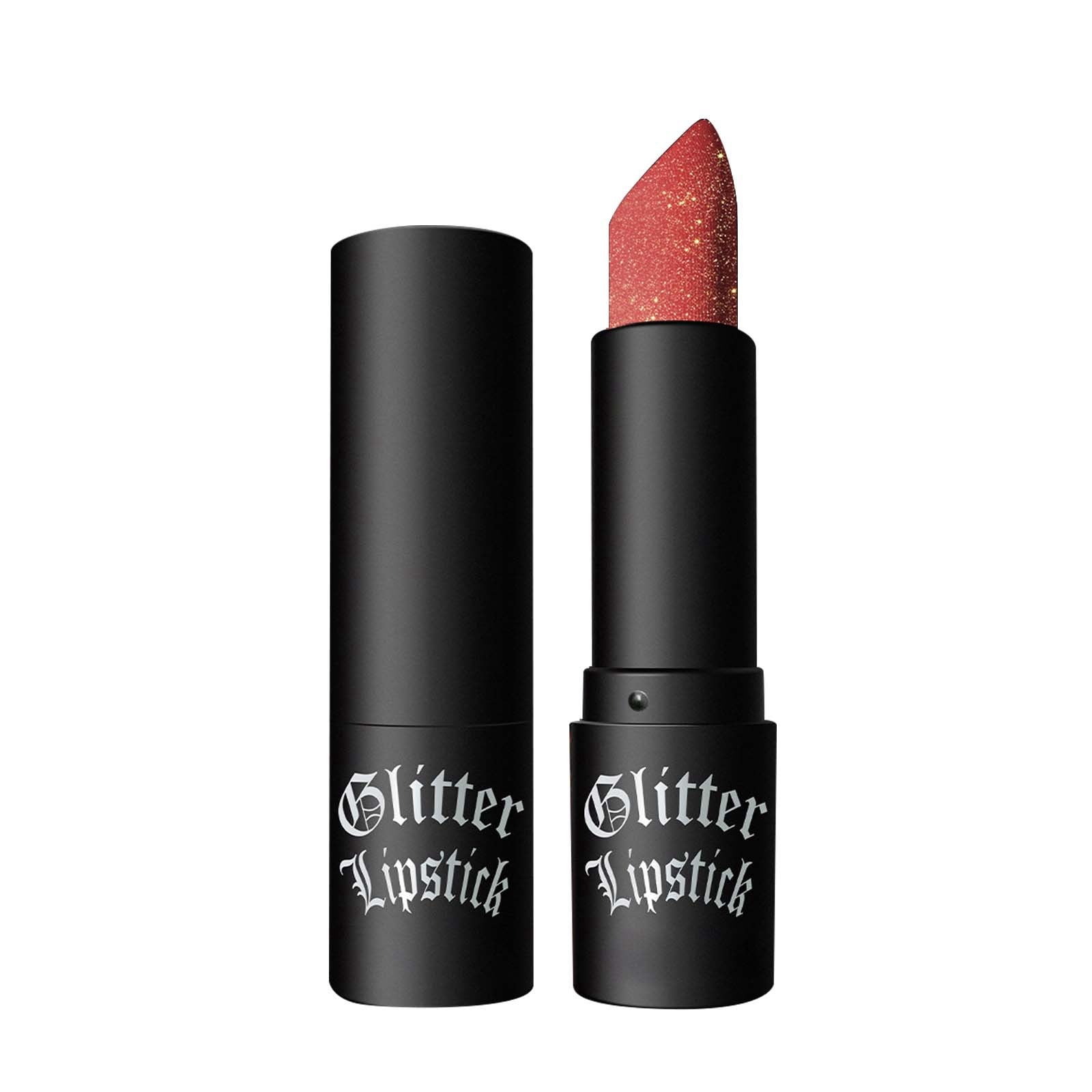 Eudgs Non Stick Lipstick Sparkling Diamond Glitter Lipstick Makeup Dark ...