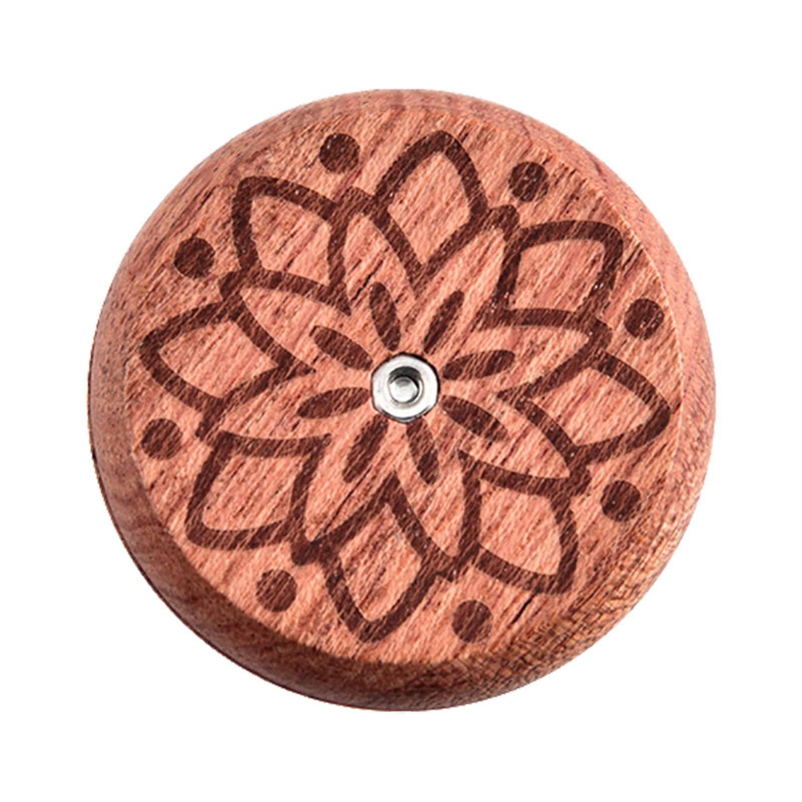 Eudgs Rosewood UFO Bread Cutter Round Portable Soft European Loaf Bread ...