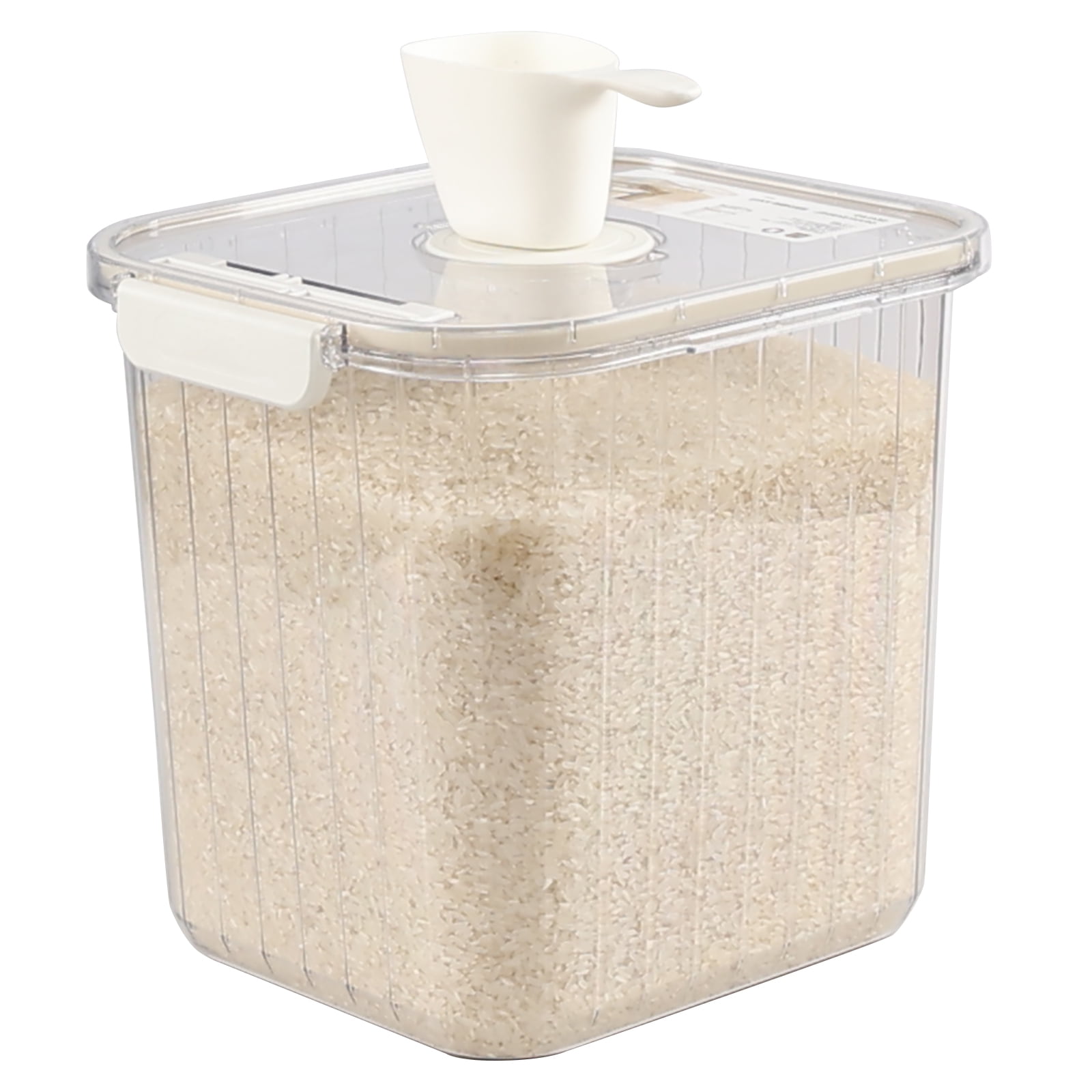 EudokkyNA 22 Lbs Airtight Dry Food Cereal Storage Container, 1-Pack ...