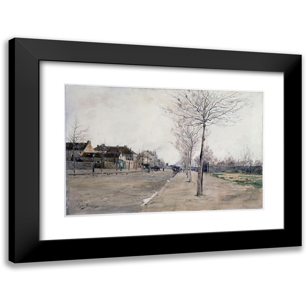 Eugène Bourgeois 14x11 Black Modern Framed Museum Art Print Titled ...