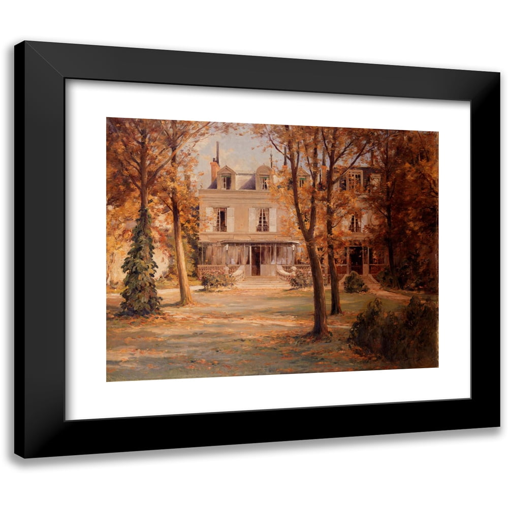 Eugène Bourgeois 14x12 Black Modern Framed Museum Art Print Titled ...