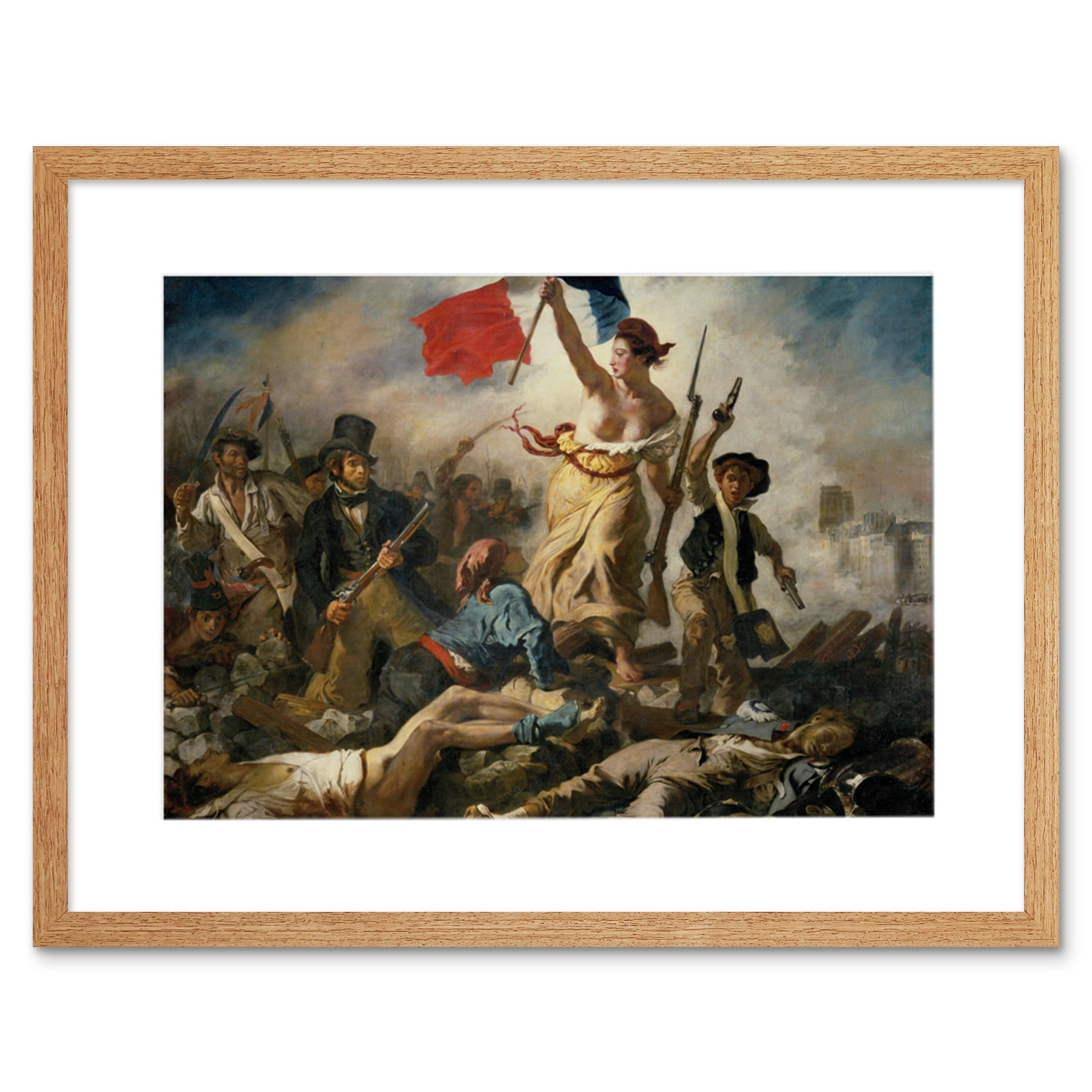 Eugène Delacroix July 28 1830 Liberty Leading The People Revolution ...