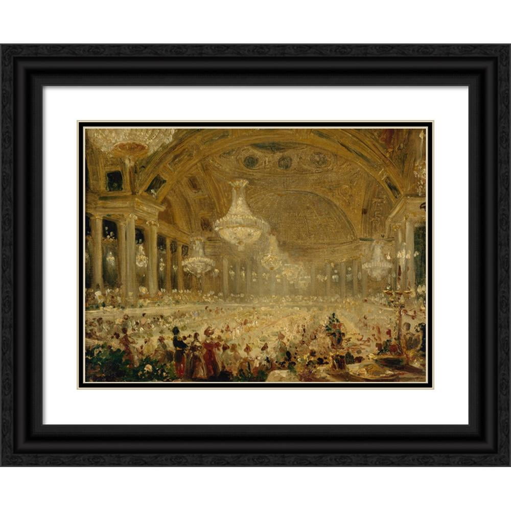 Eugène-Emmanuel Viollet-le-Duc 14x11 Black Ornate Wood Framed Double ...