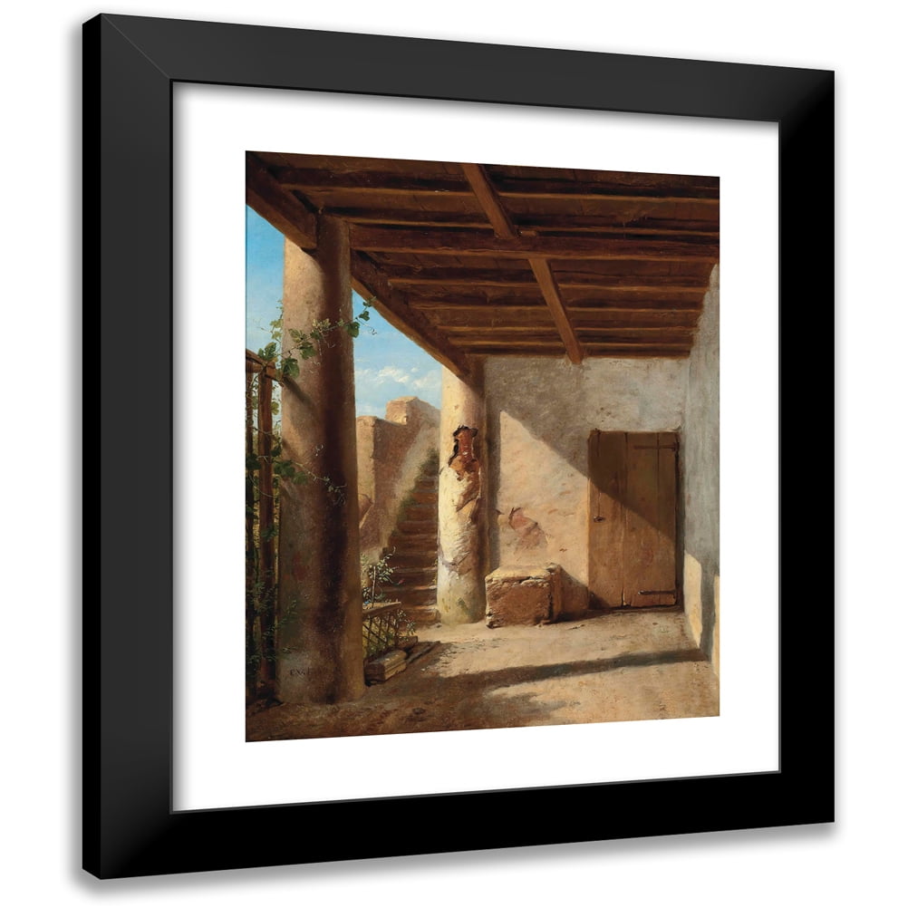 Eugène Joseph Verboeckhoven 15x18 Black Modern Framed Museum Art Print ...