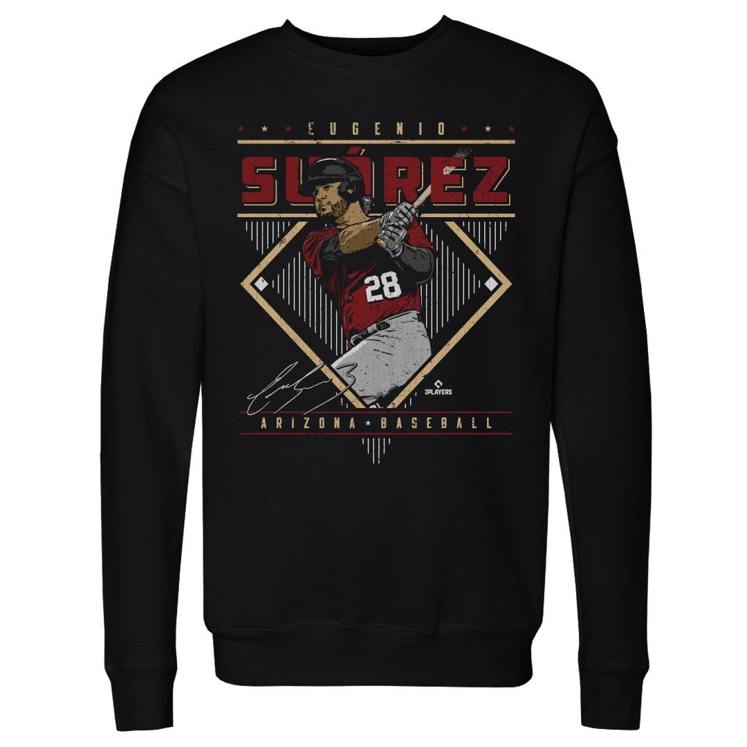 Eugenio Suarez Arizona Diamond Name WHT - Walmart.com