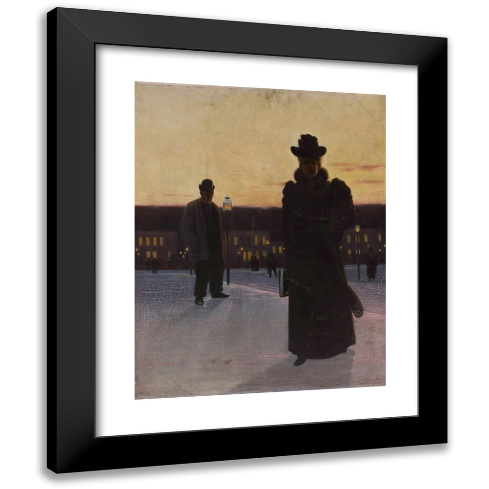 Eugeniusz Ludwik Dąbrowa-Dąbrowski 15x18 Black Modern Framed Museum Art ...