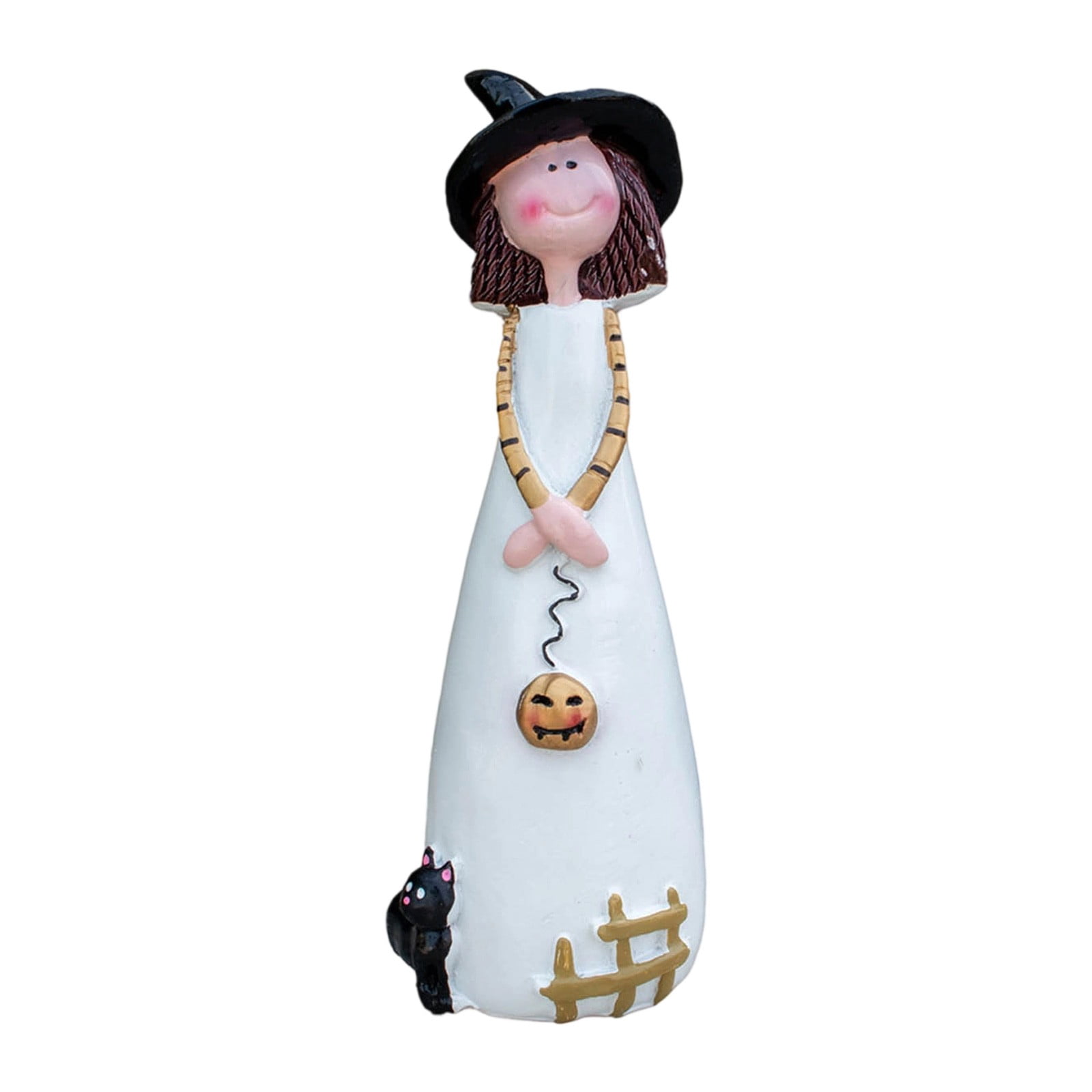 Euiuw Hell Messenger Gothic Halloween Decor Outdoor Resin Witch Statue ...