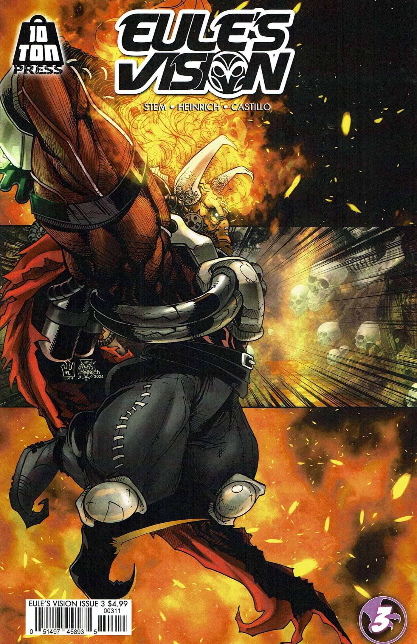 Eule's Vision (10 Ton) #3A VF ; 10 Ton Comic Book - Walmart.com