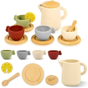 Green Toys Tea Set - Pink - Walmart.com
