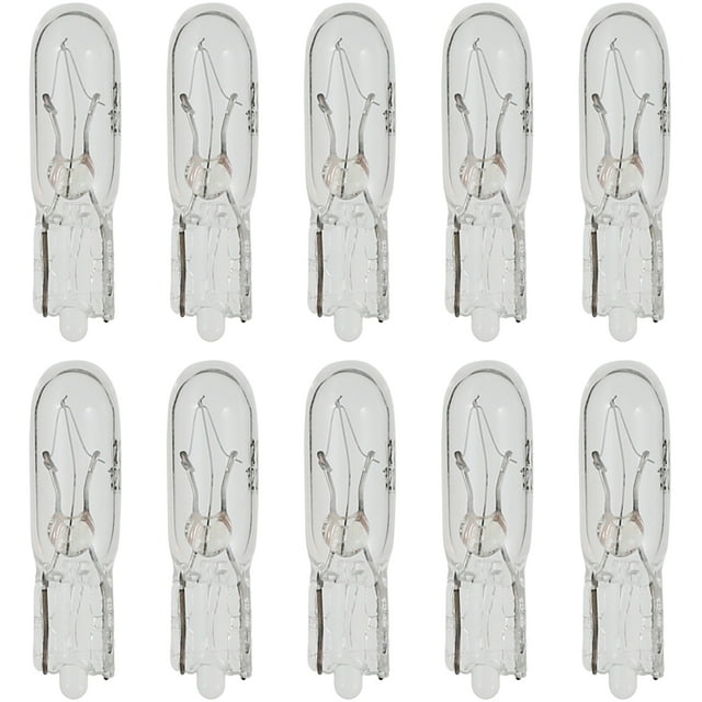 Eummy Dash Lights 10 PCS T5 12V Auto Halogen LED Bulbs 1.2W Instrument Cluster LED Bulbs UV ...