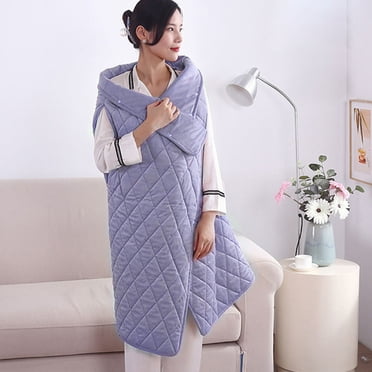 Sunbeam Grey Flannel Fleece Electric Heated Throw, 50" x 60", 3 Heat ...