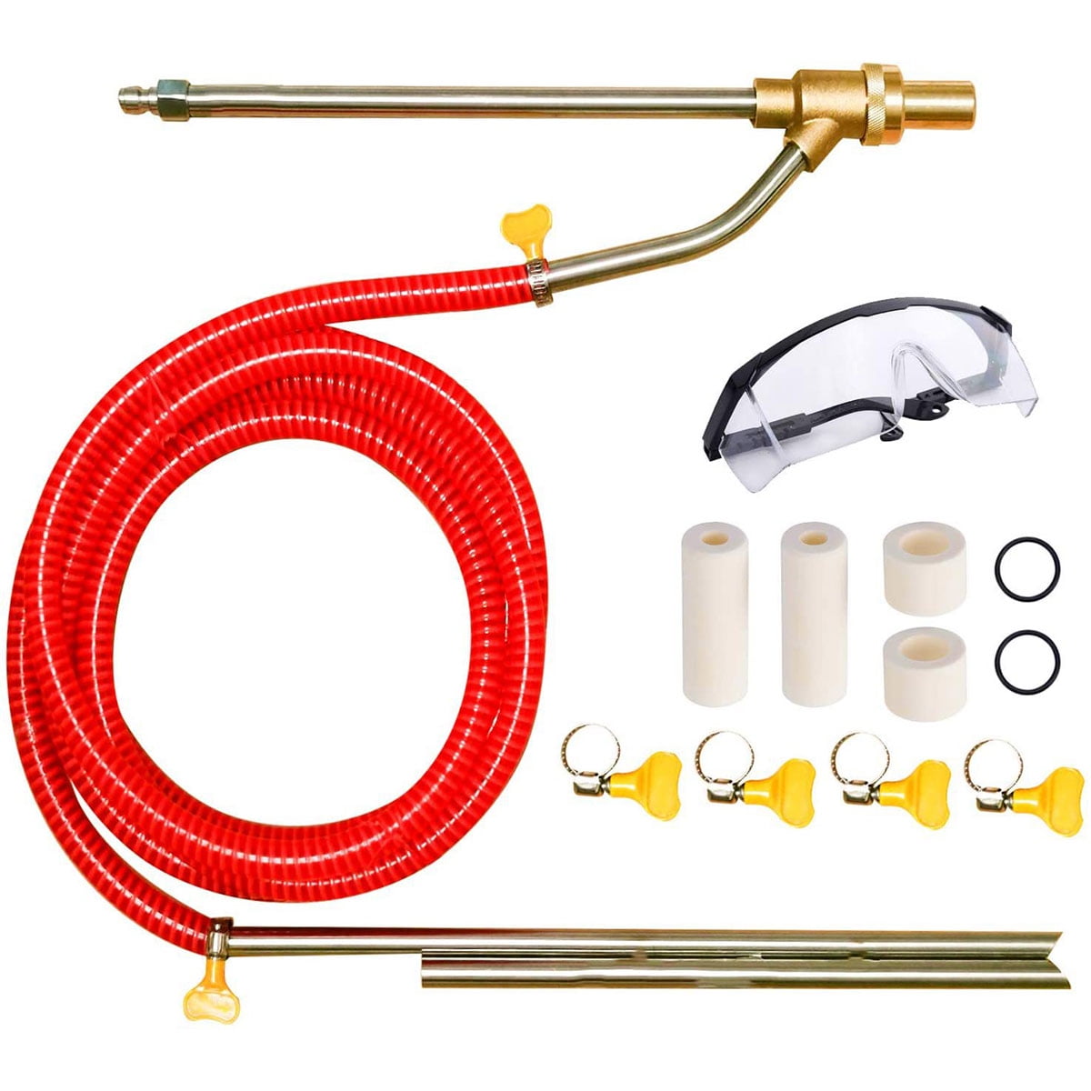 Eummy Power Washer Sandblasting Kit, 5000PSI High Pressure, Quick ...