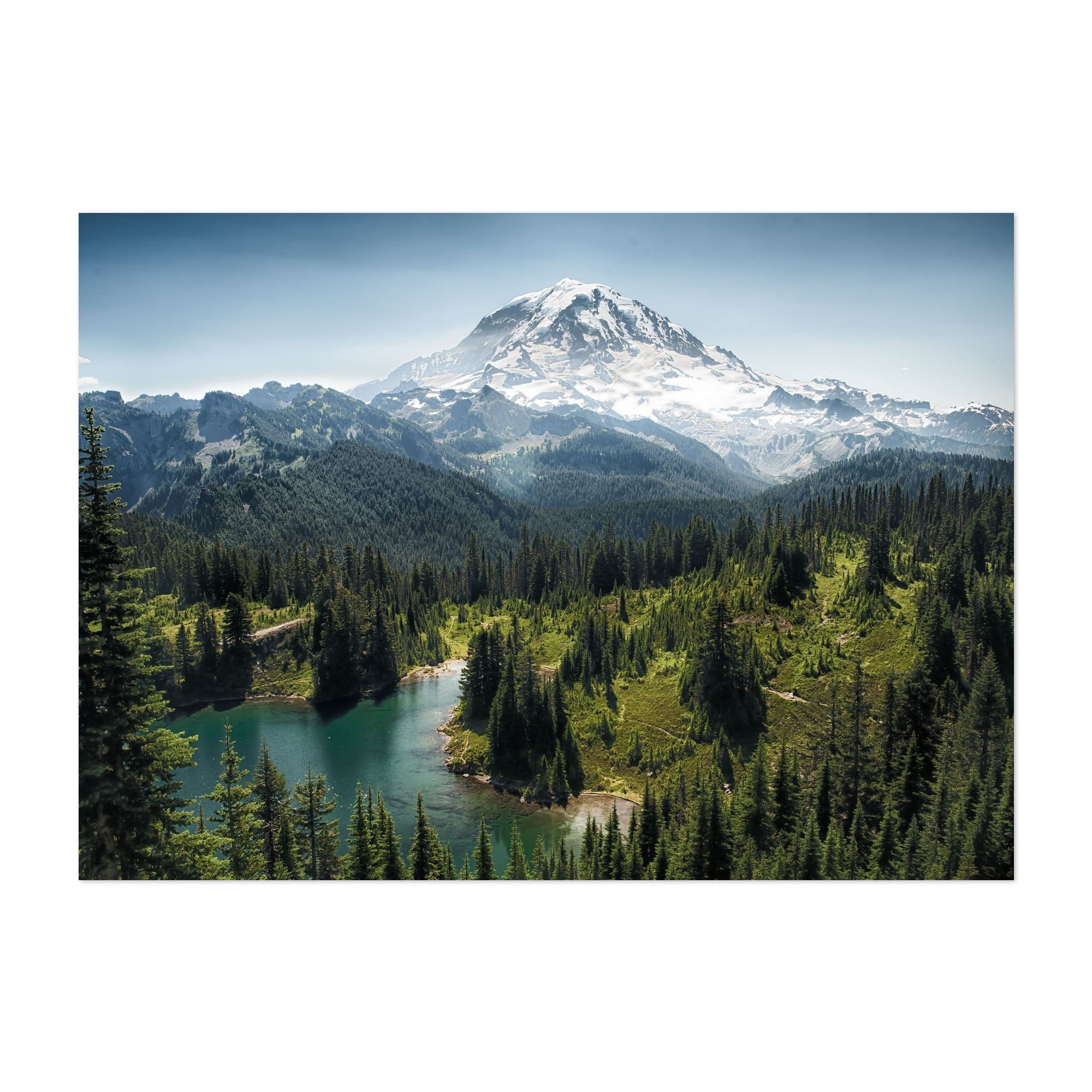 Eunice Lake, Mt Rainier National Park - Washington Photography Mountain ...