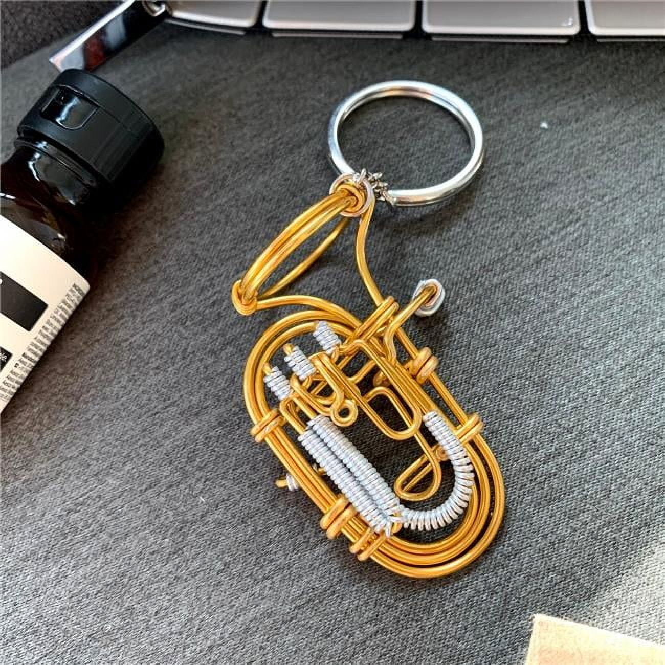 Euphonium Wire Art Instrument Keychain - Walmart.com
