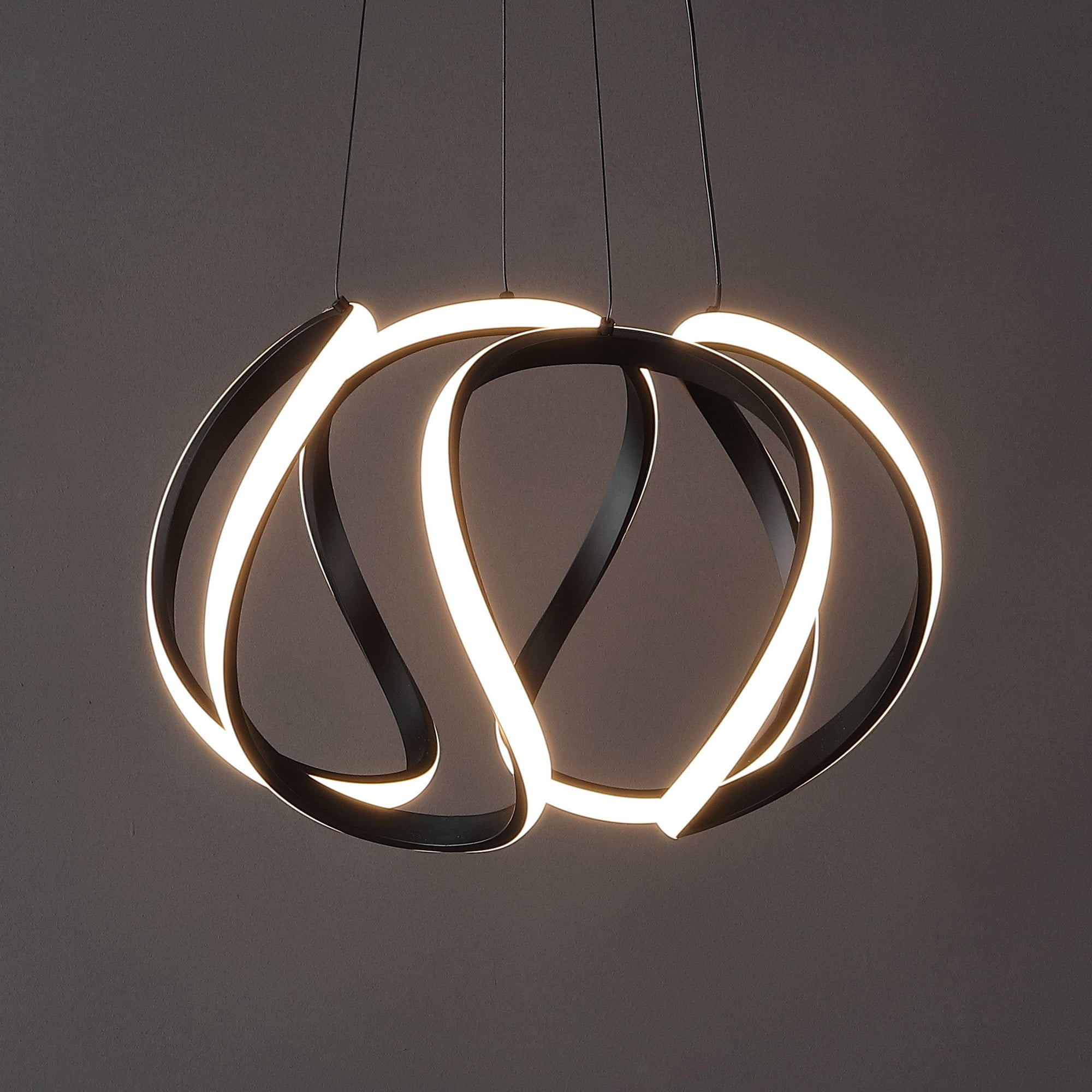 JONATHAN Y Euphoria 18.5" 1-Light Contemporary Designer Aluminum/Iron ...