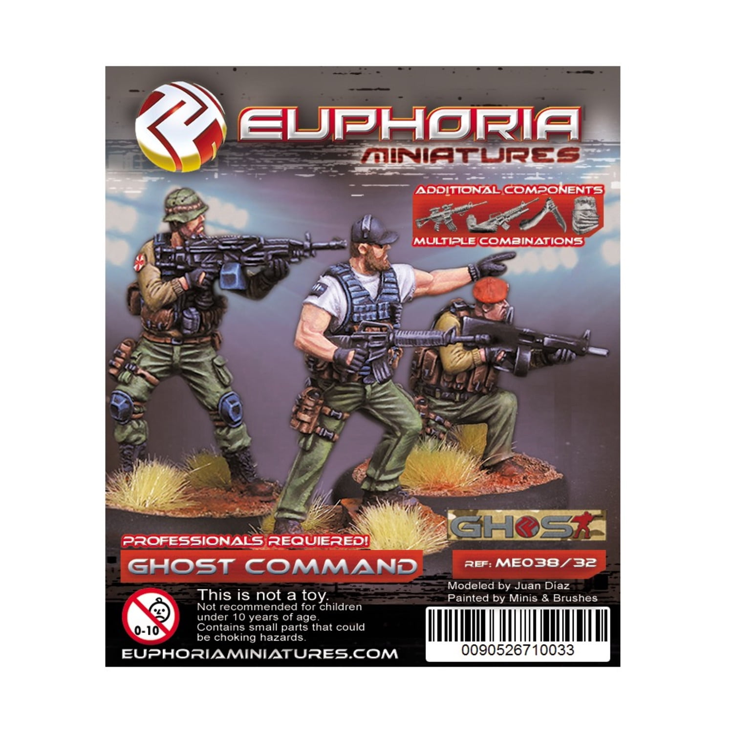 Euphoria Miniatures Resina Planet Ghost Command New - Walmart.com