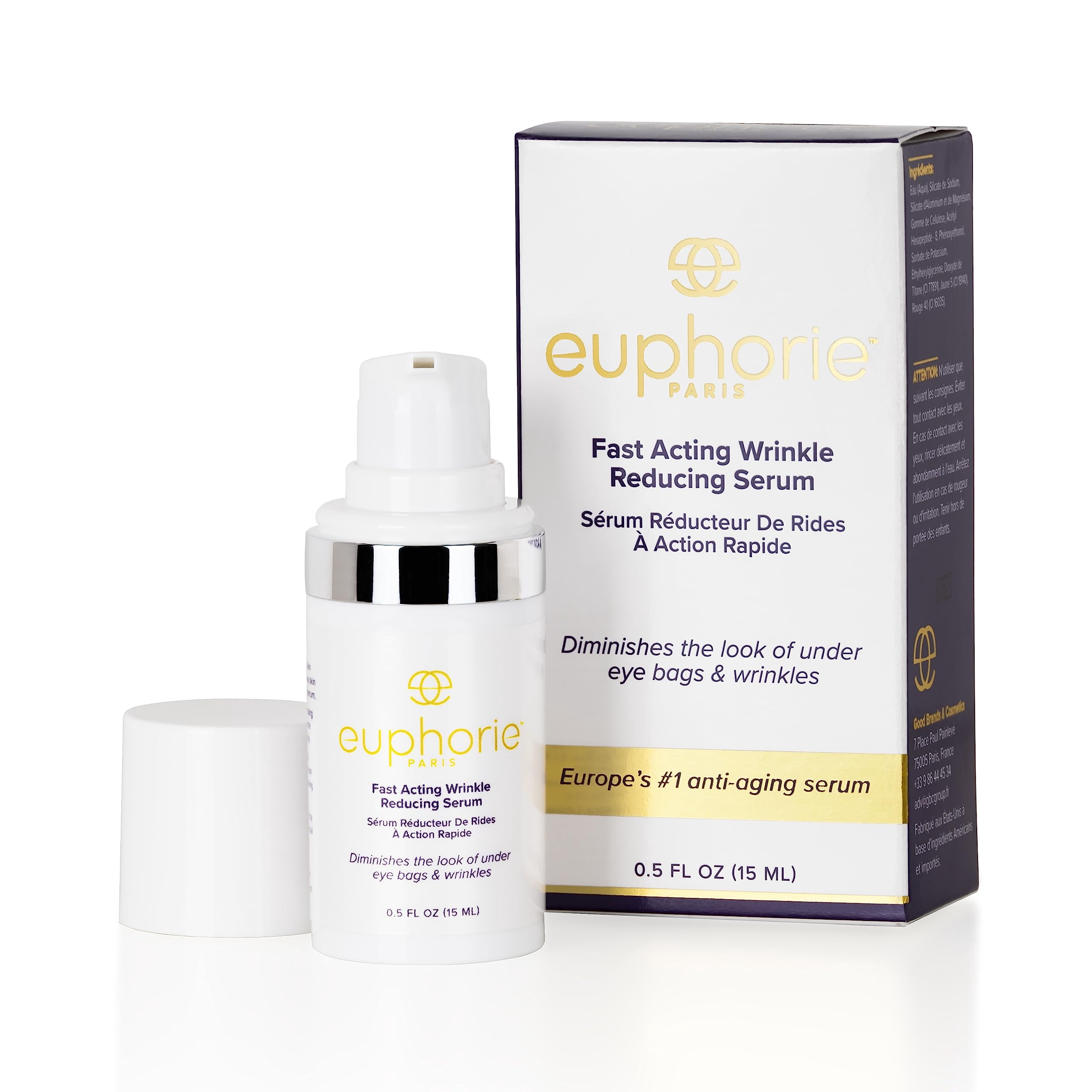 Euphorie Rapid Reduction Eye AKF18 Serum - Advanced Formula - Aging ...