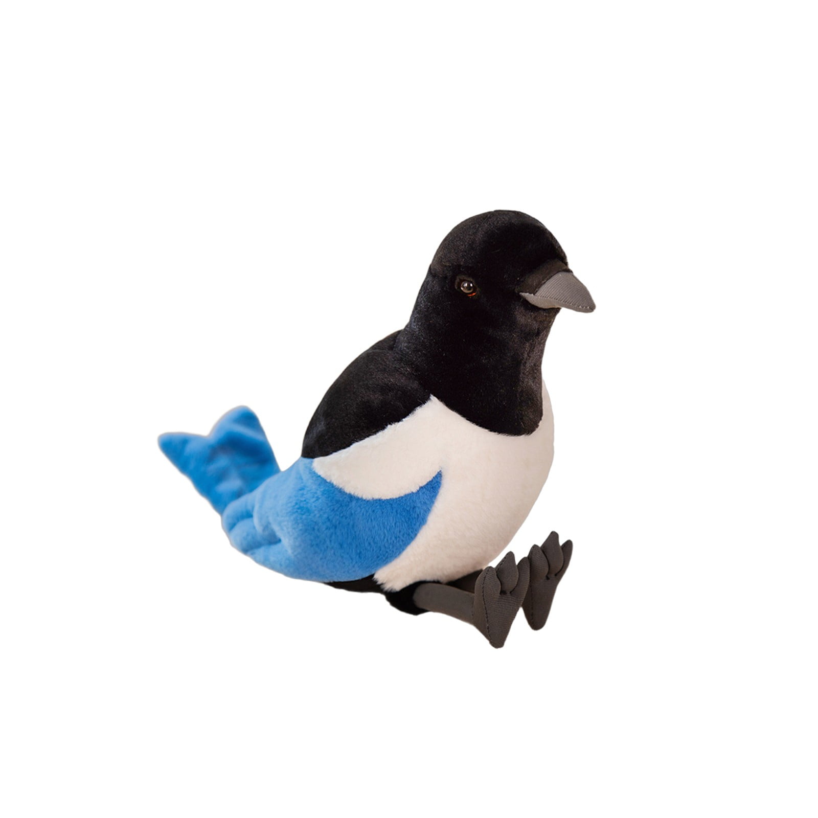 Eurasian Magpie Plush, 8inch Bird Stuffed Animal for Kids - Walmart.com