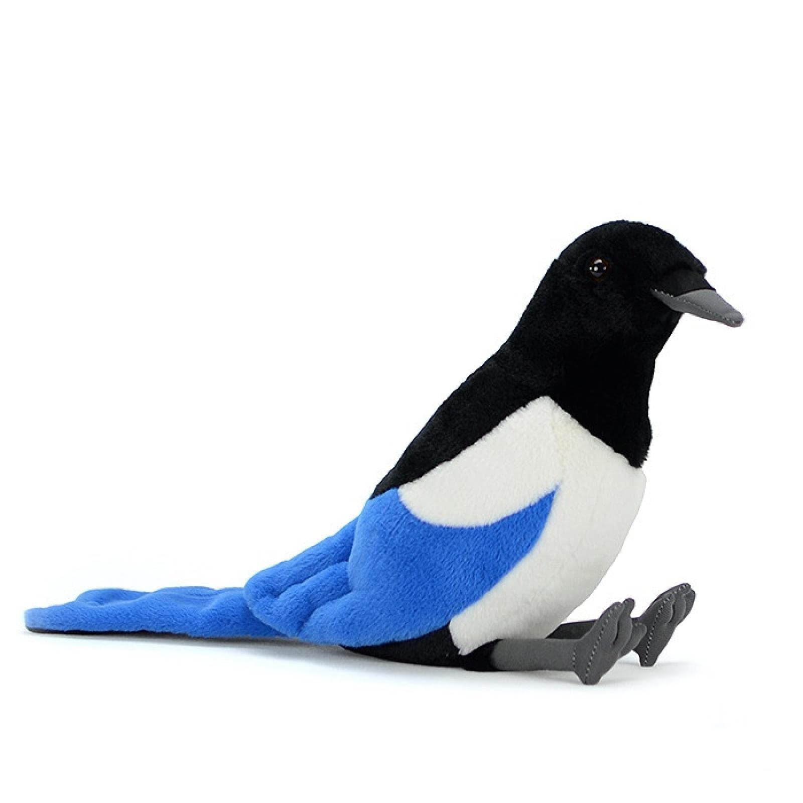 Eurasian Magpie Plush, Bird Stuffed Animal, Plushie Toy, For Kids, 7.8 ...