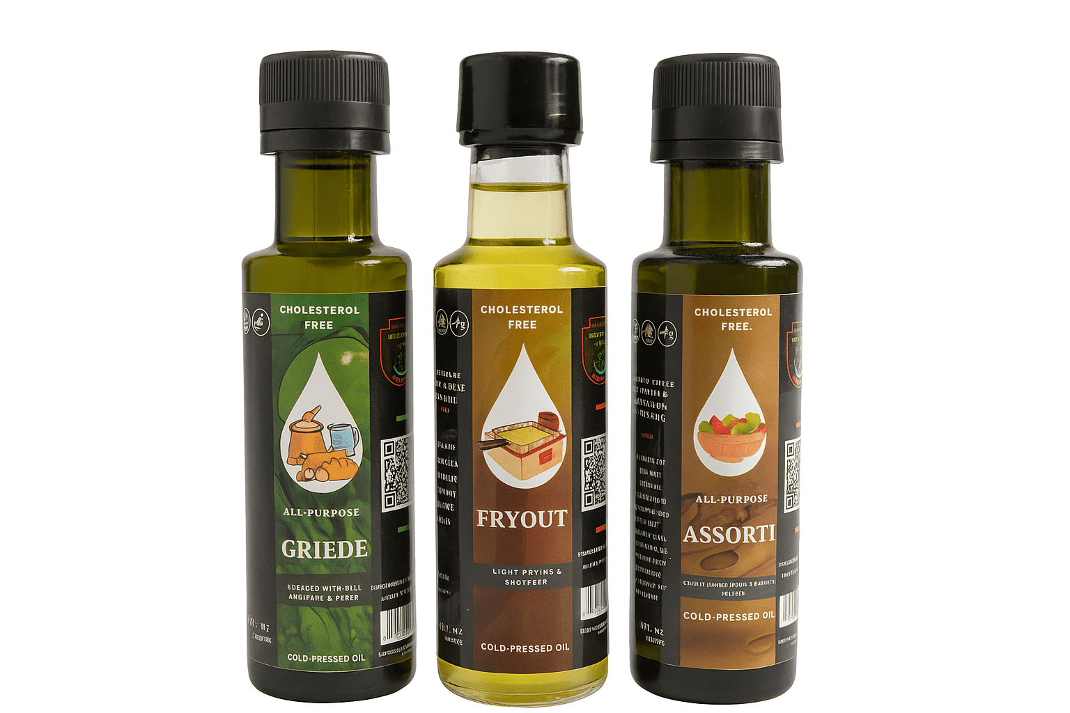 Eurceys' Flava Pure Cold Pressed Natural Cooking Oil - Keto Friendly ...
