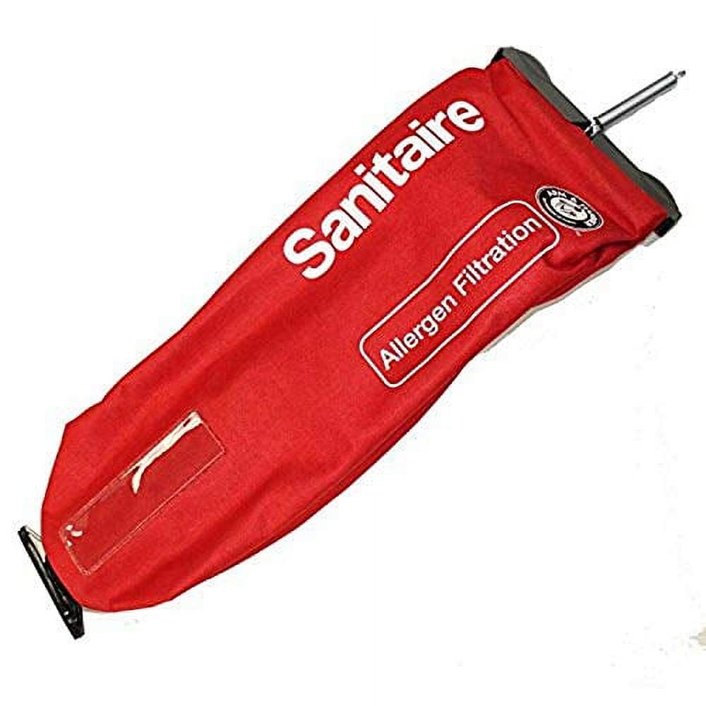 Sanitaire Cloth Vacuum Bag, Red Zipper, Fits SC883 SC678 SC688 Models ...