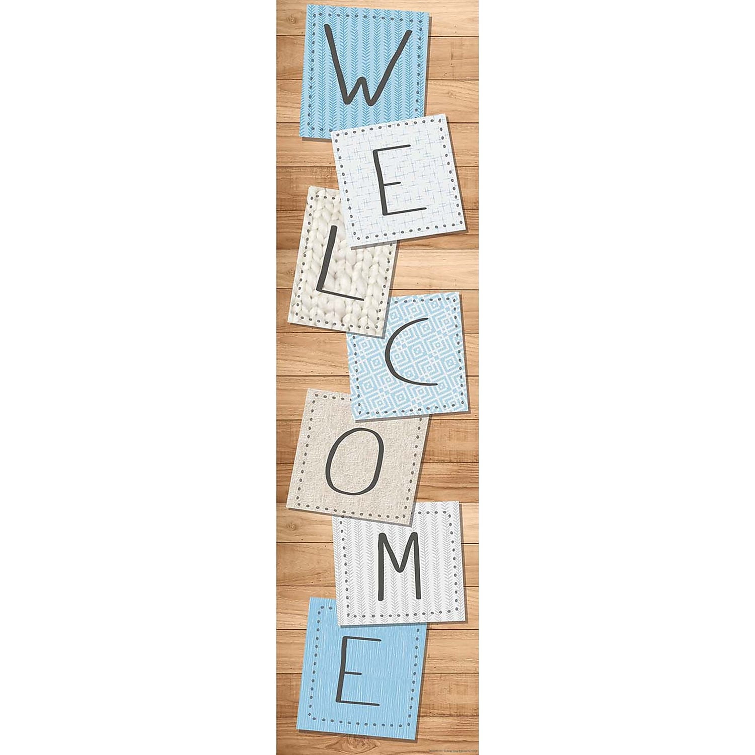 Eureka A Close-Knit Class Vertical Welcome Banner 12" x 45" (EU-849340 ...
