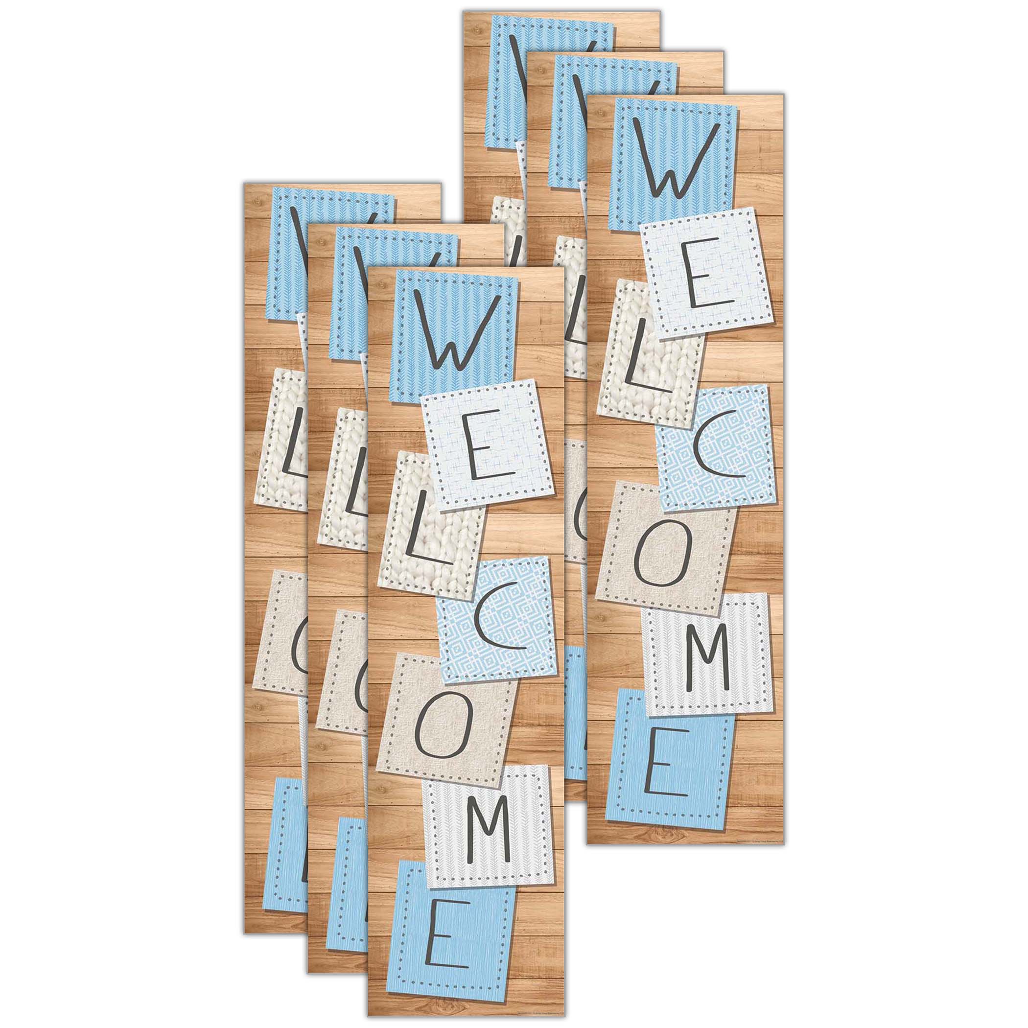 Eureka A Close-Knit Class Welcome Banner, Vertical, Pack of 6 - Walmart.com