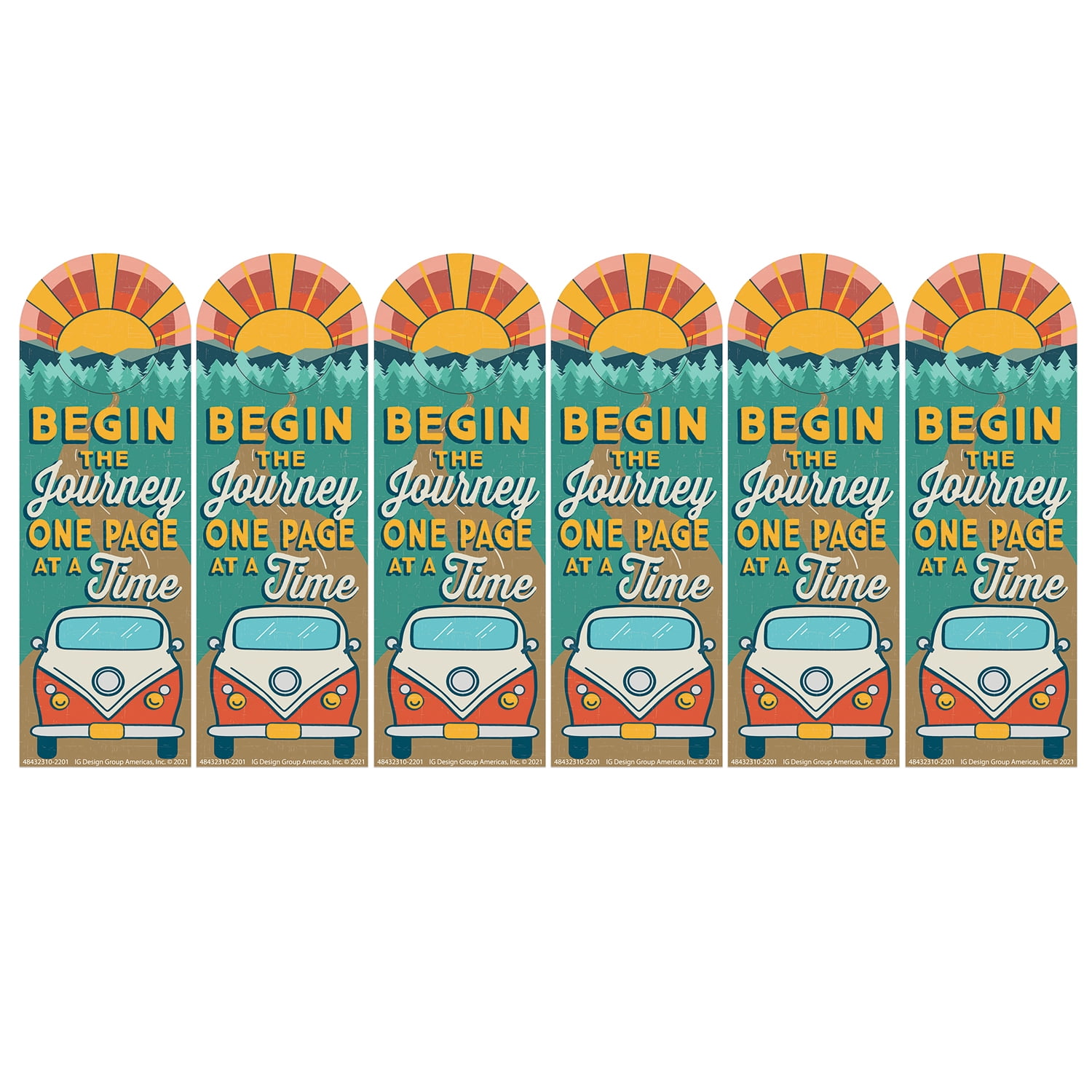 Eureka Adventurer Bookmarks, 36 Per Pack, 6 Packs - Walmart.com