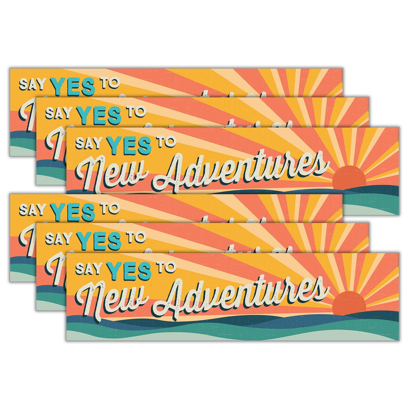 Eureka Adventurer Horizontal Banner, 45" x 12", Pack of 6 - Walmart.com