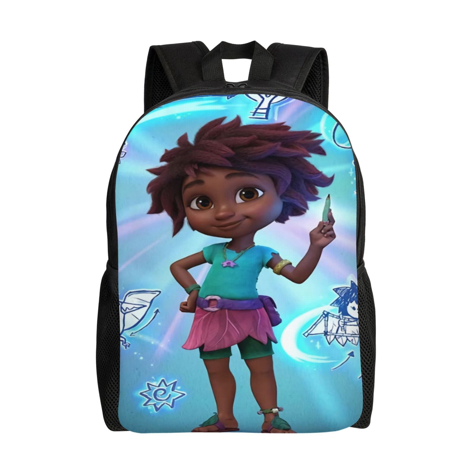 Eureka Backpack, 3D Printed Cartoon Laptop Bag Bookbag, Lightweight ...