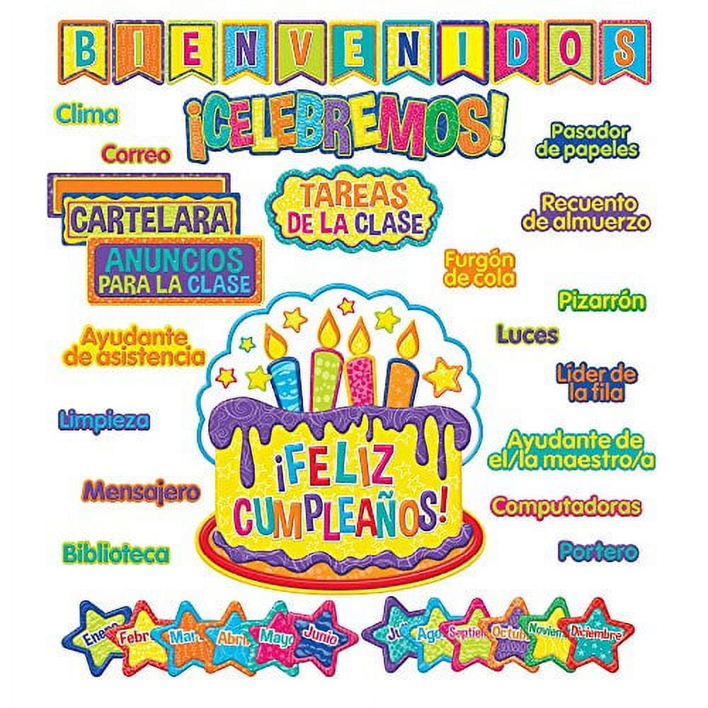 Eureka Color My World Spanish 'Welcome to Class' Bulletin Board and ...