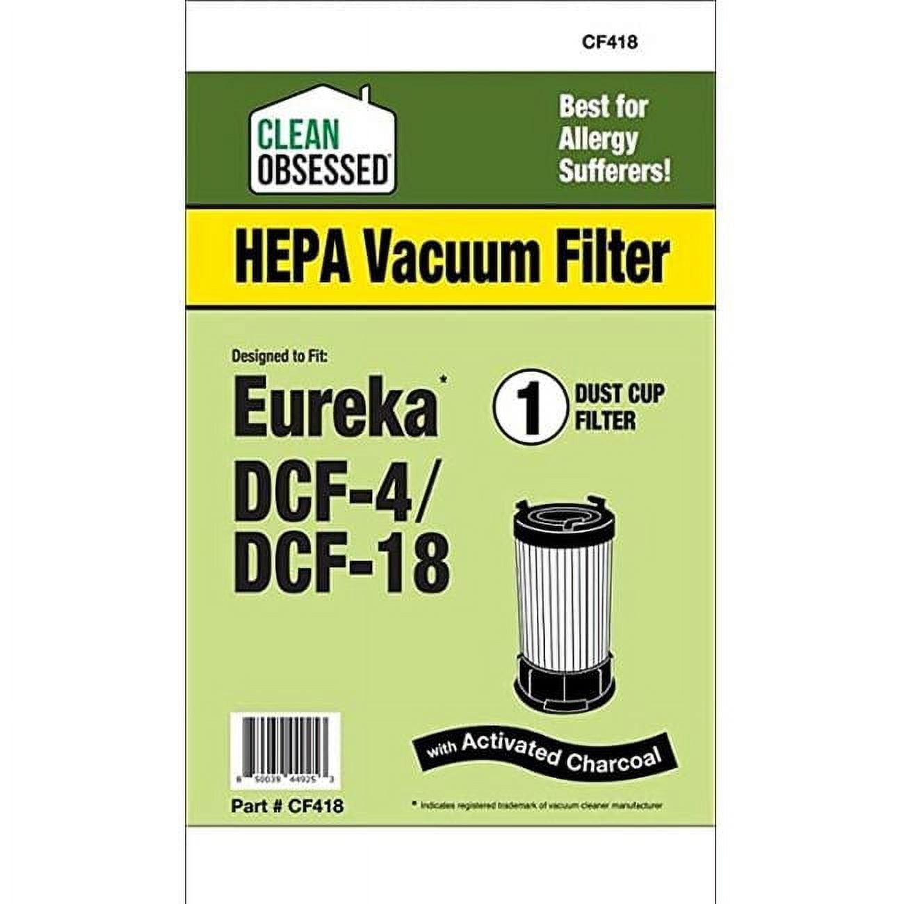 Eureka DCF 4 & 18 Filter - Pack of 50 - Walmart.com