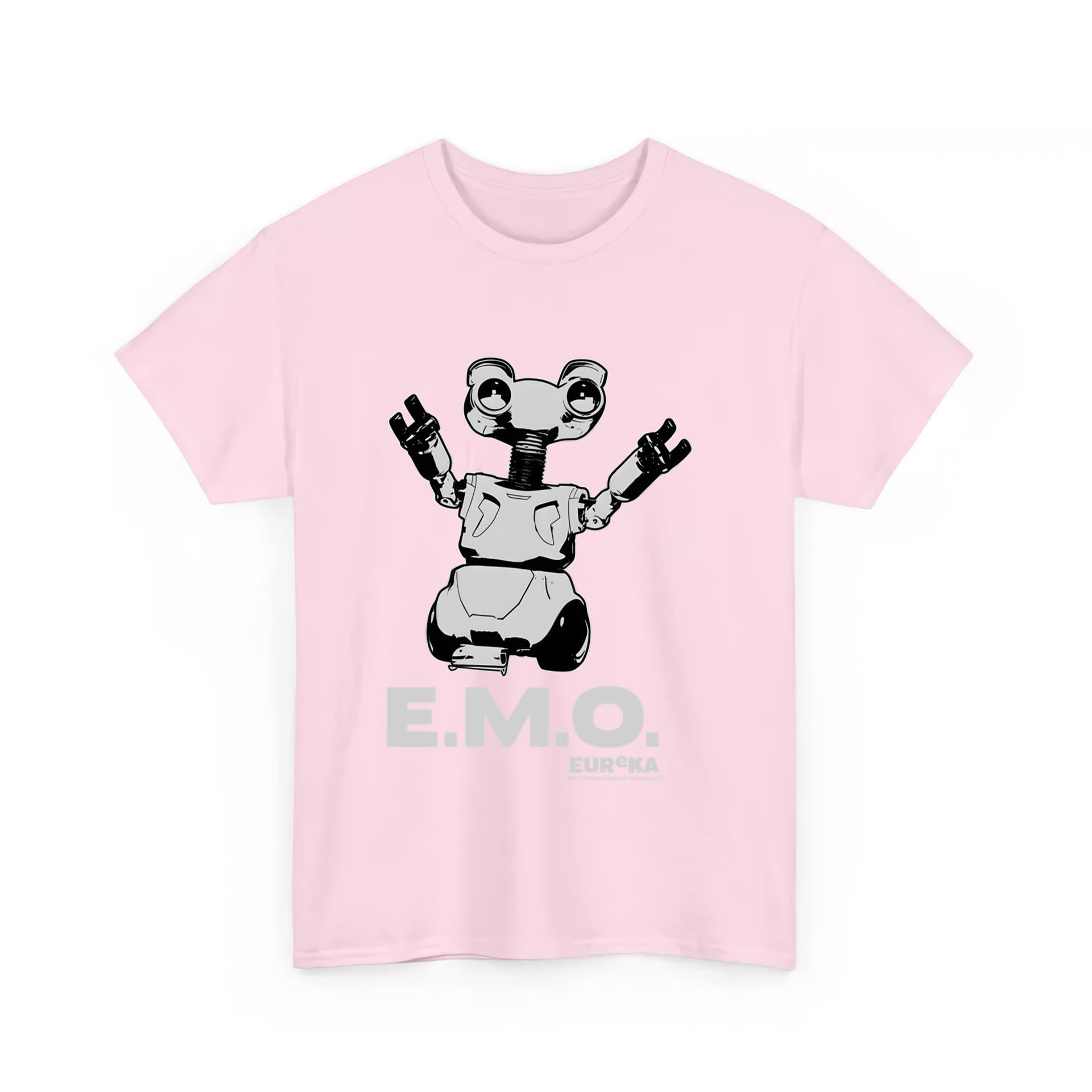 Eureka EMO T Shirt Mens License Classic Sci-FI Robot TV Jack Carter Tee ...