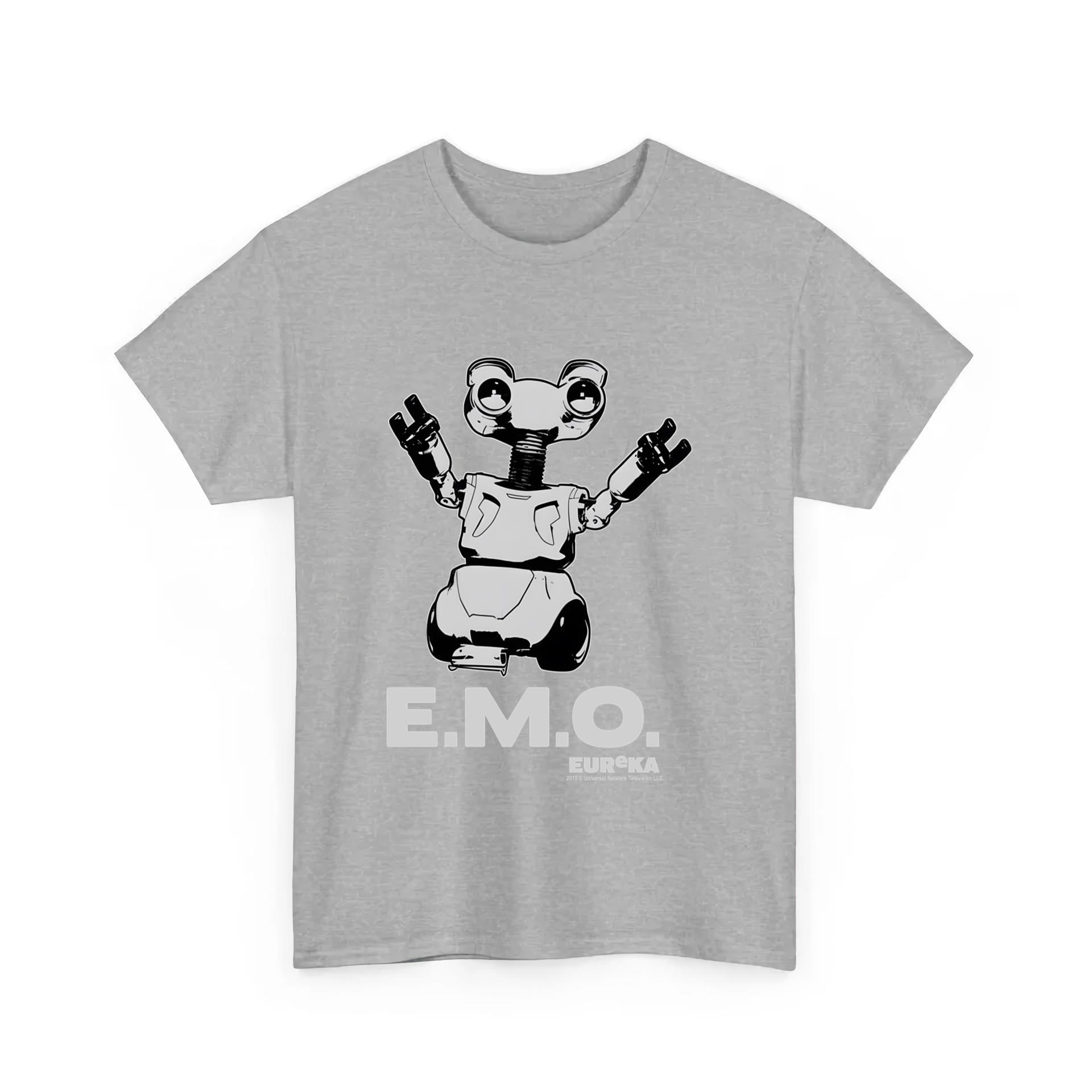 Eureka EMO T Shirt Mens License Classic Sci-FI Robot TV Jack Carter Tee ...