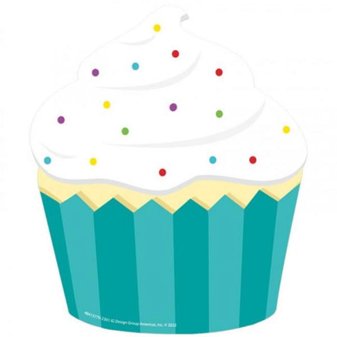 Cupcake Paper Cut-Outs, Pack of 36 - Walmart.com
