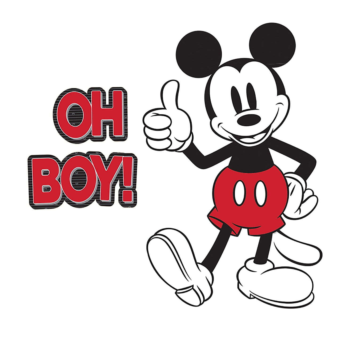 Eureka Mickey Mouse Throwback Giant Mickey Bulletin Board Set (EU ...