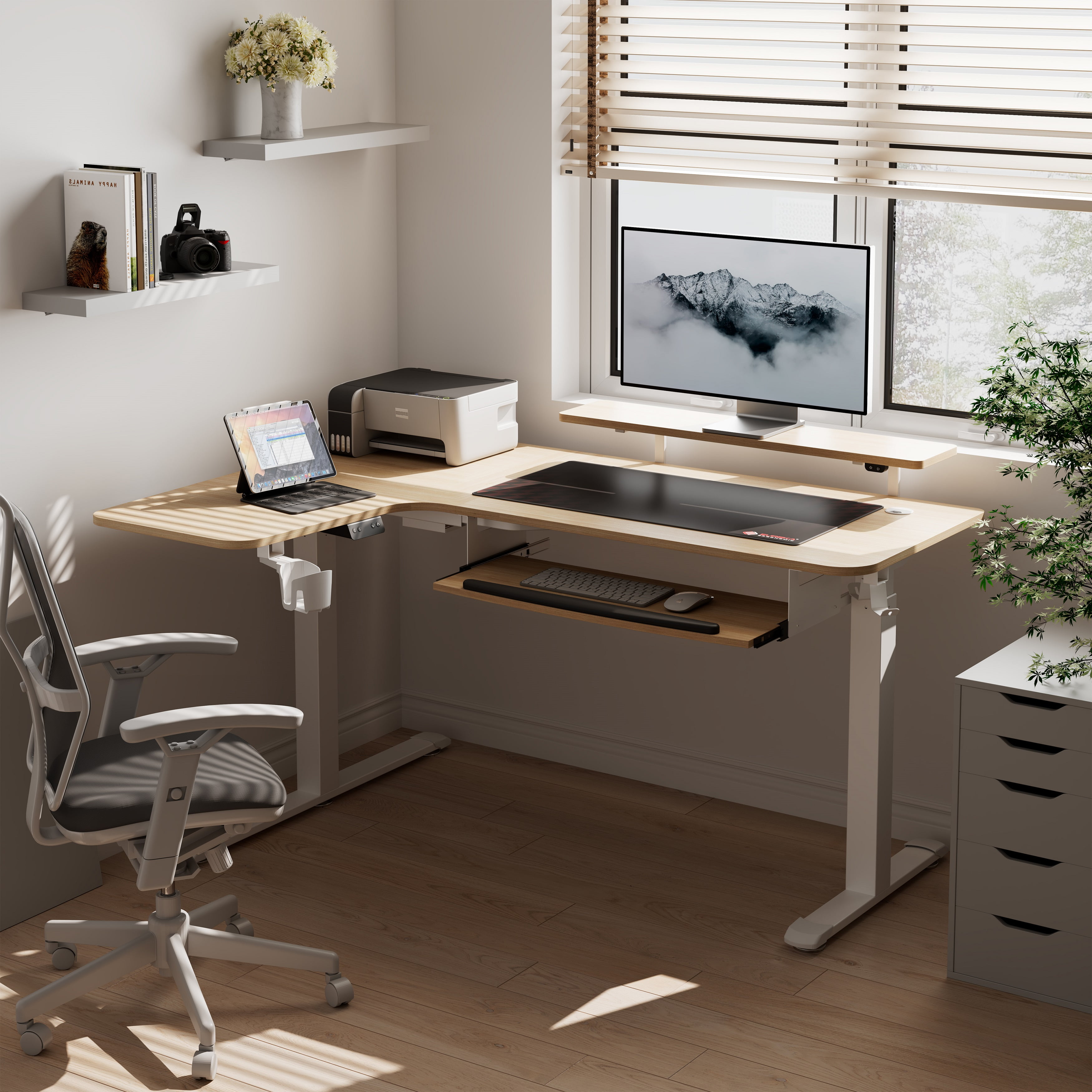 Eureka Ergonomic 61 L-Shaped Electirc Standing Desk Philippines | Ubuy