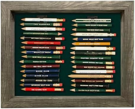 Eureka Golf Pencil Display Case | Holds 32 Round or Hexagonal Golf ...