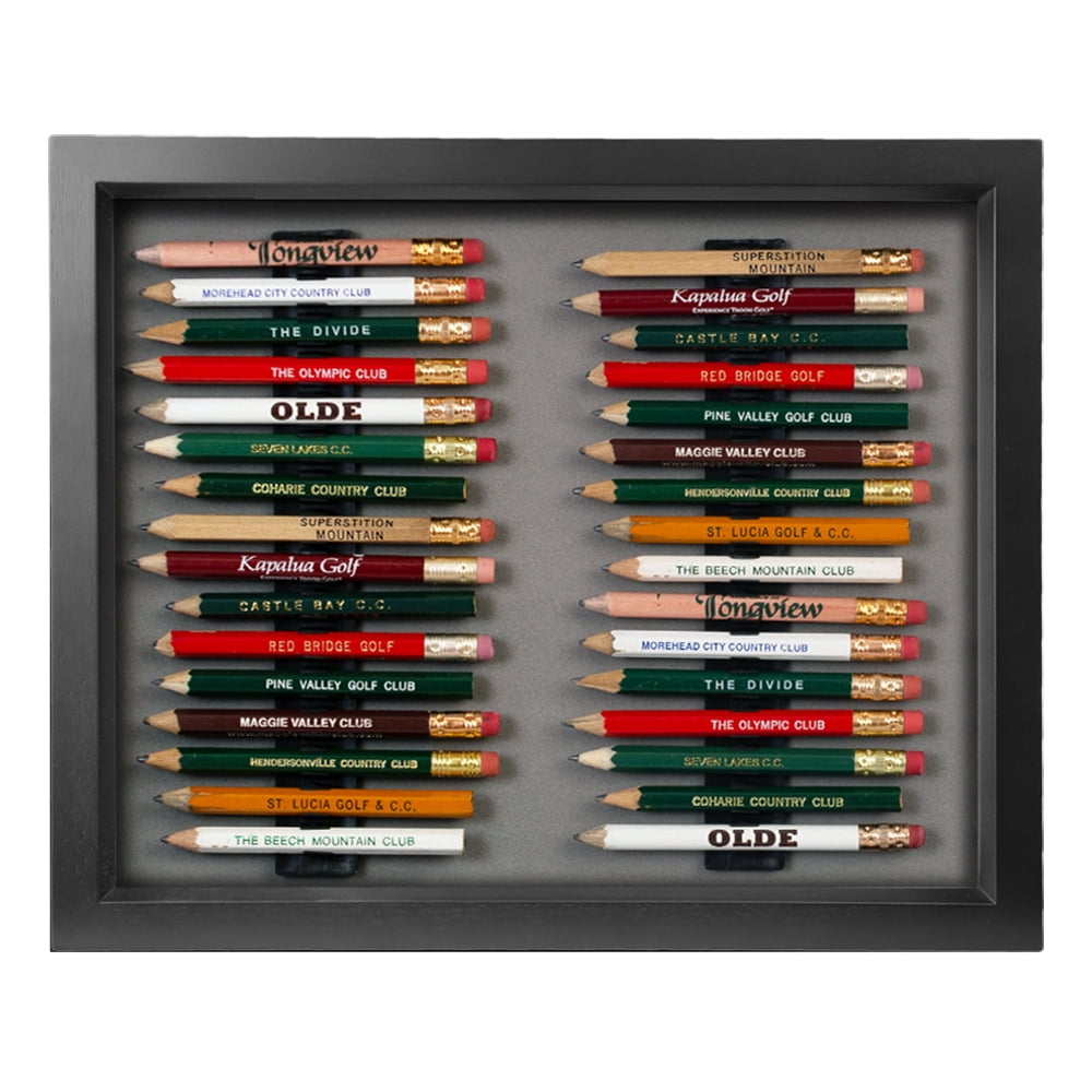Eureka Golf Pencil Display Case | Holds 32 Round or Octagonal Golf ...