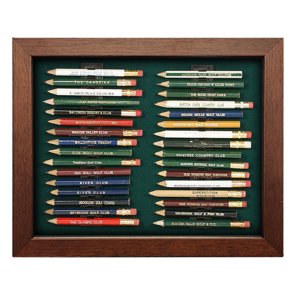 Eureka Golf Pencil Display Case | Holds 32 Round or Octagonal Golf ...